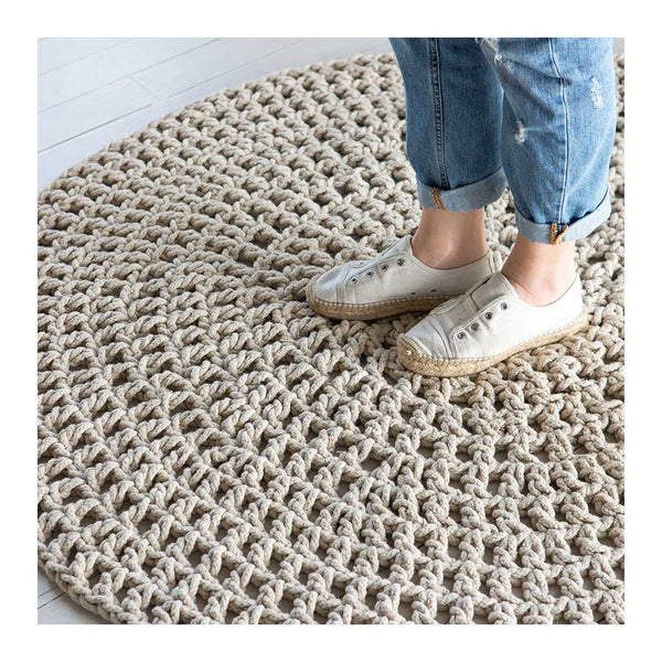 Anglet Round Floor Rug – The Design Edit